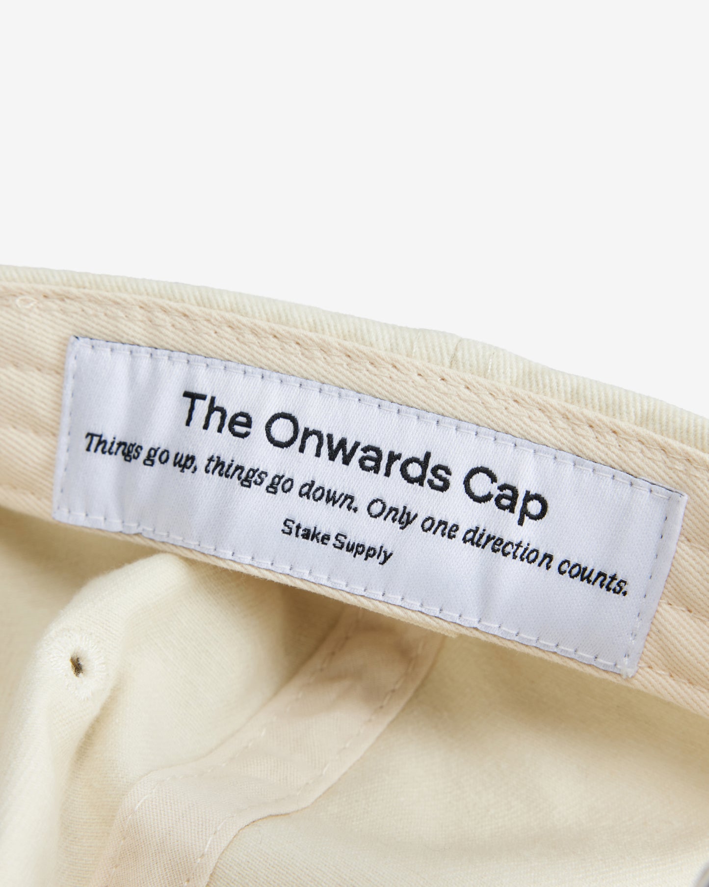 The Onwards Cap – Stake Supply